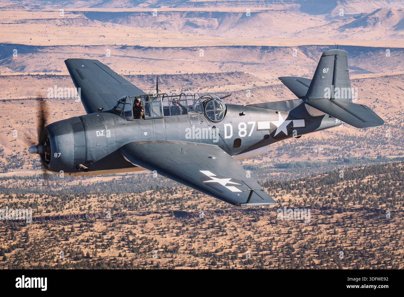 The Grumman TBM-3E Avenger, license-built by General Motors, served as ...