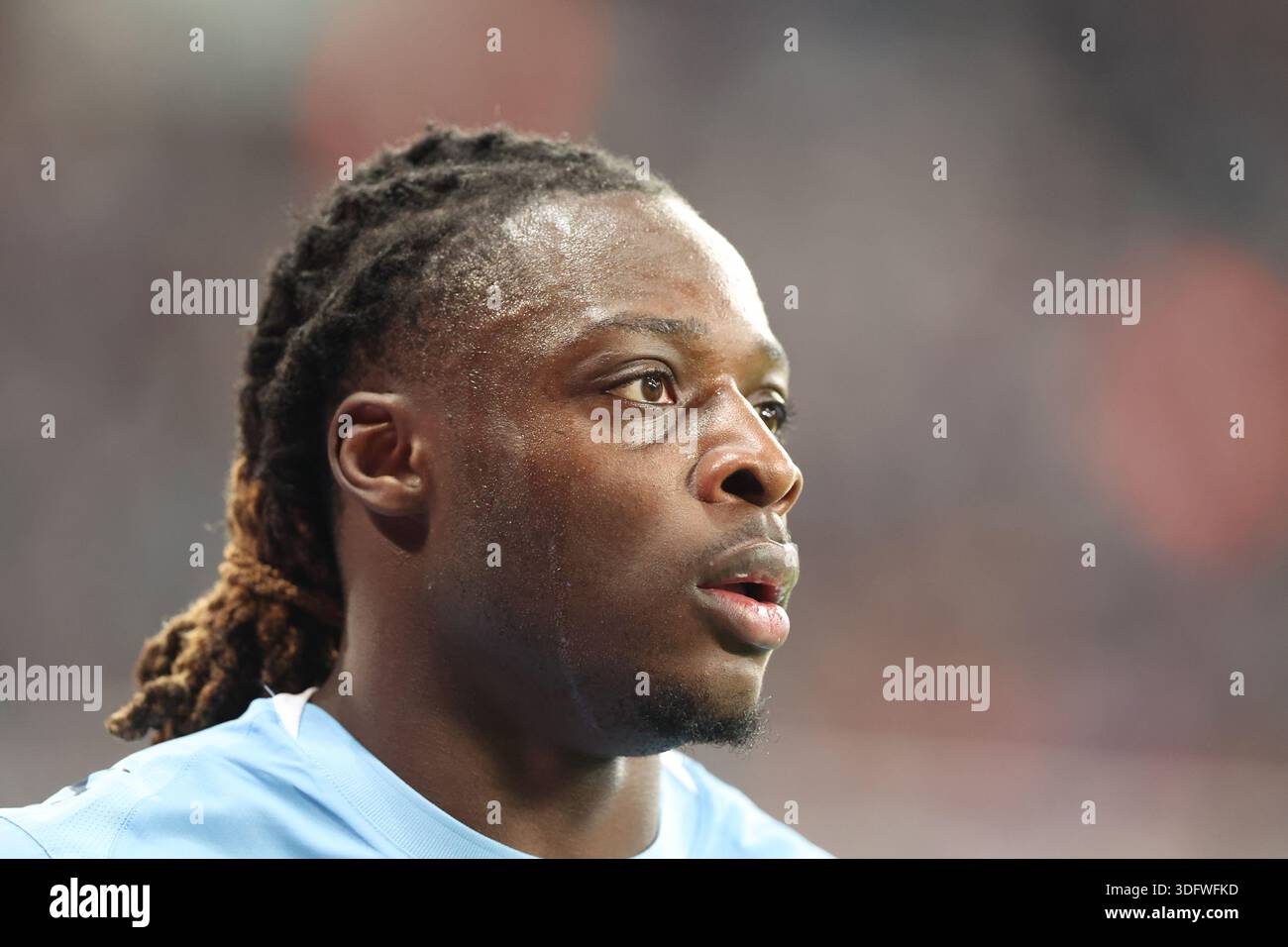 Newcastle Upon Tyne, England, 13th January 2026. Jeremy Doku of ...