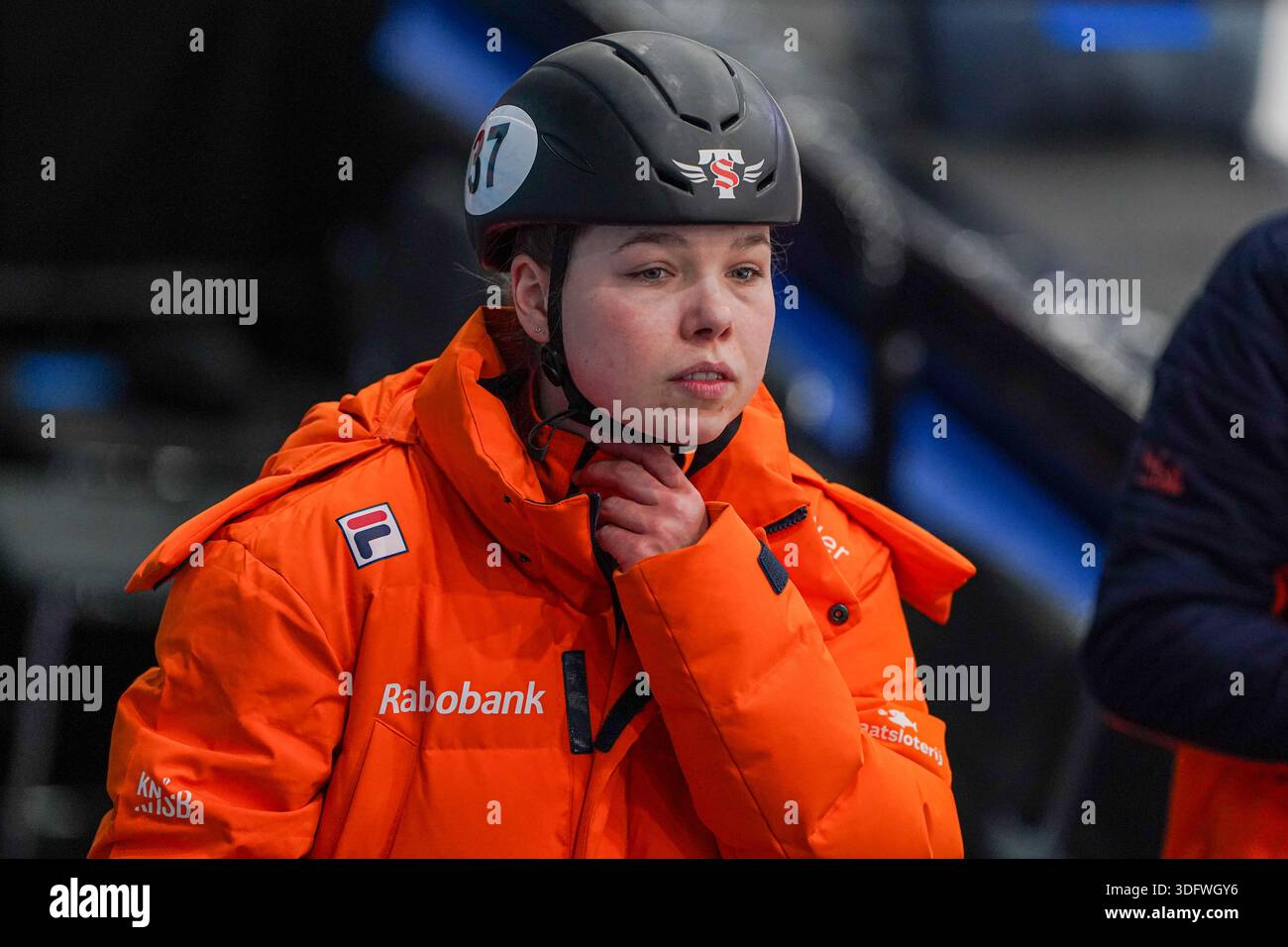 TILBURG, NETHERLANDS - JANUARY 14: Diede van Oorschot of Netherlands ...