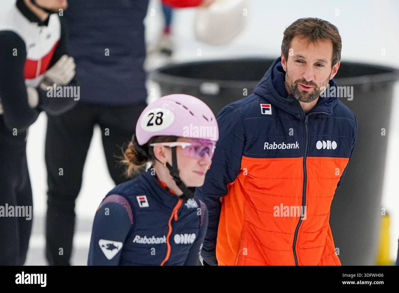 TILBURG, NETHERLANDS - JANUARY 14: Coach Niels Kerstholt of Netherlands ...