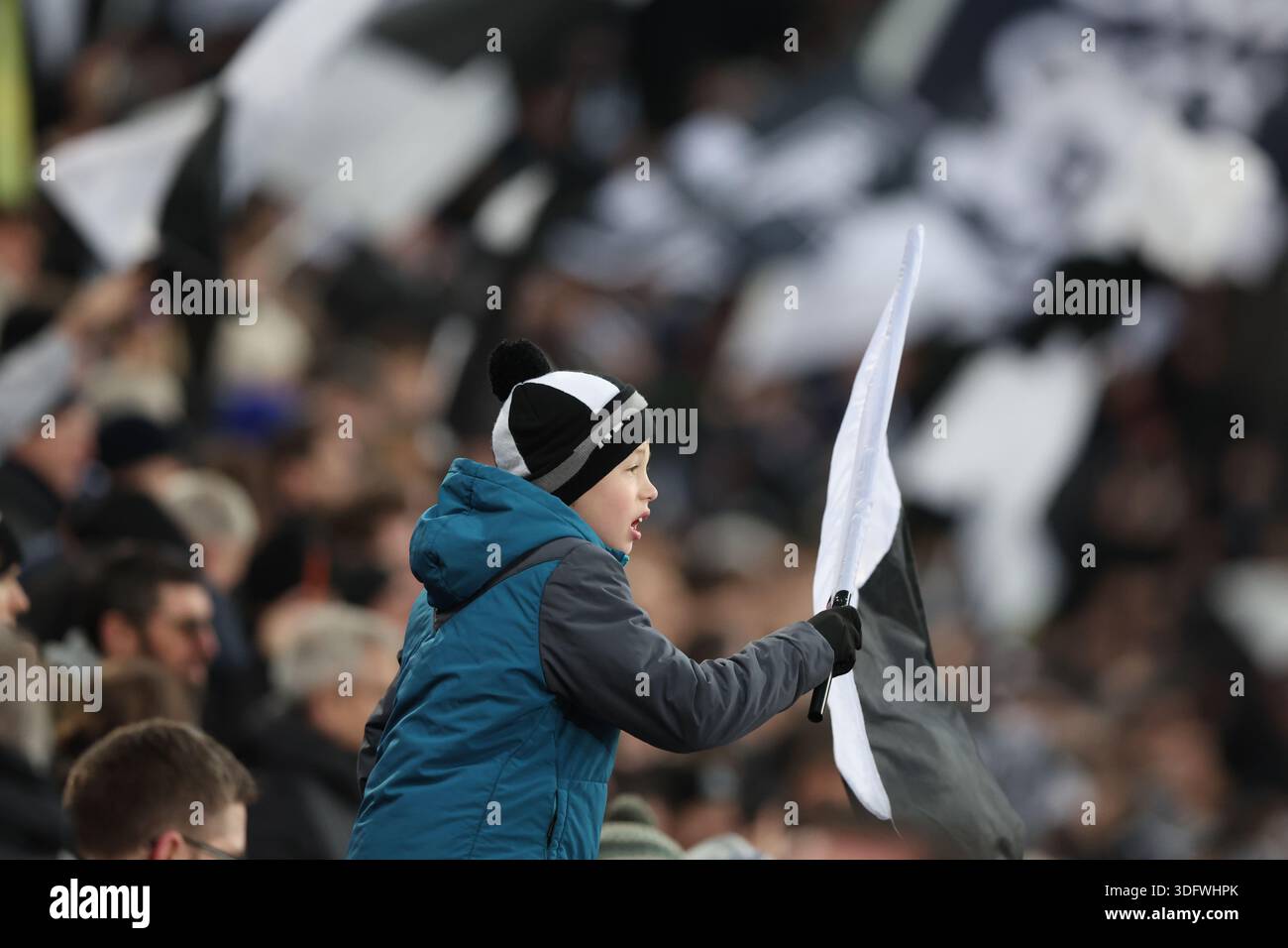 Newcastle Upon Tyne, England, 13th January 2026. Fans during the ...