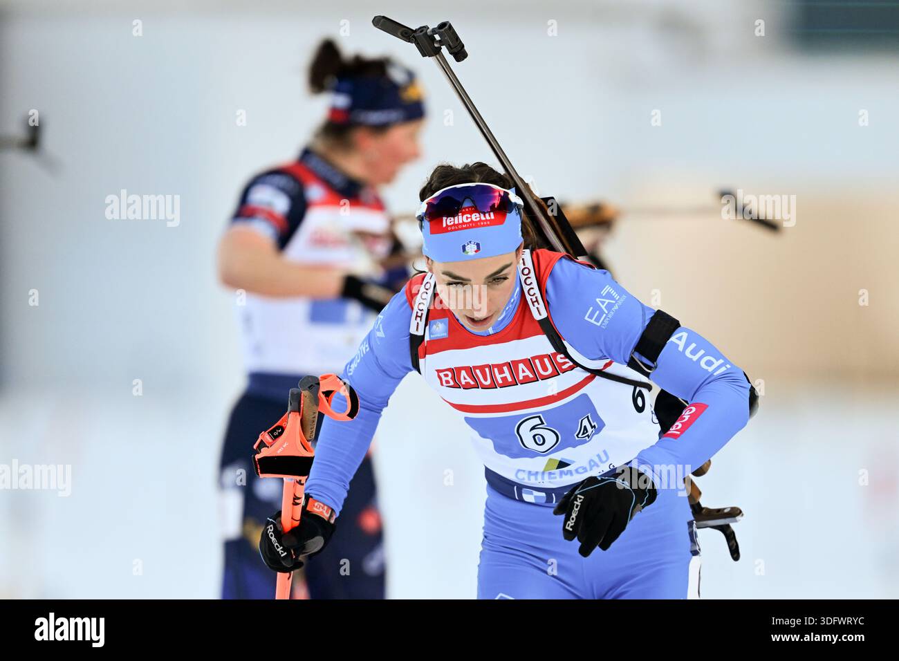 Ruhpolding, Germany. 14th Jan, 2026. Biathlon: World Cup, relay 4 x 6 ...