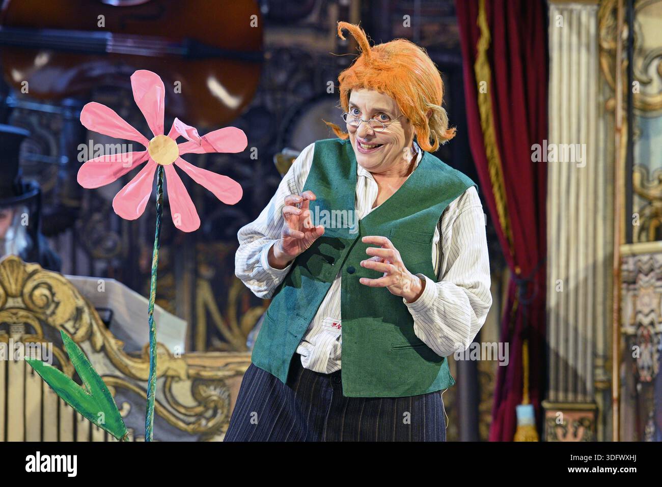 Katharina Thalbach bei der Fotoprobe des Theaterstücks SAUERKOHL UND ...