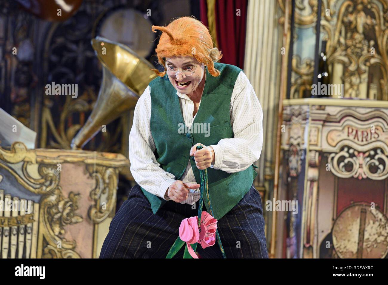 Katharina Thalbach bei der Fotoprobe des Theaterstücks SAUERKOHL UND ...