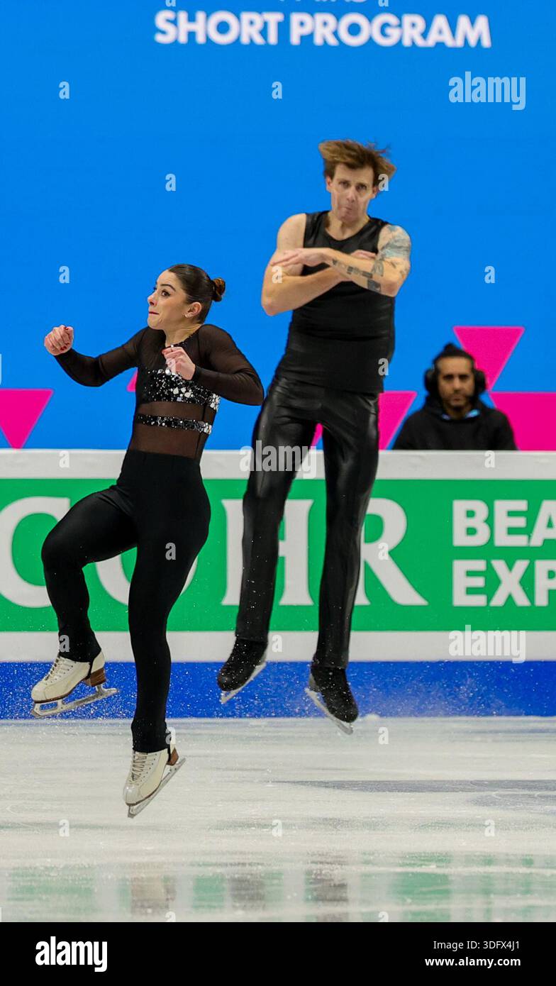 14th January 2026; Utilita Arena, Sheffield, Yorkshire, England; ISU ...