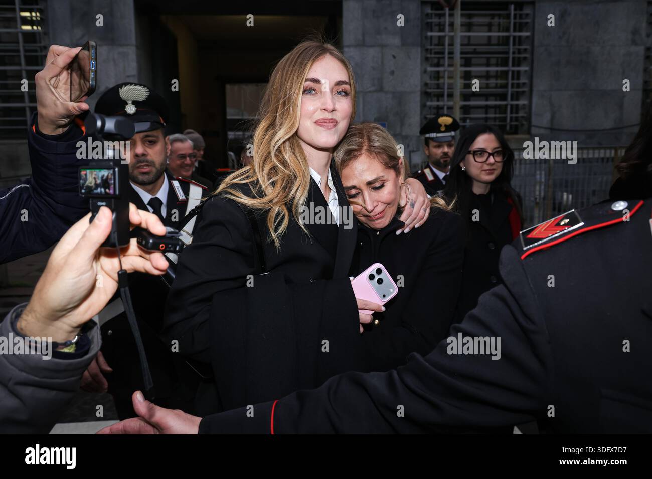 Milan, Chiara Ferragni leaves court after being acquitted of aggravated ...