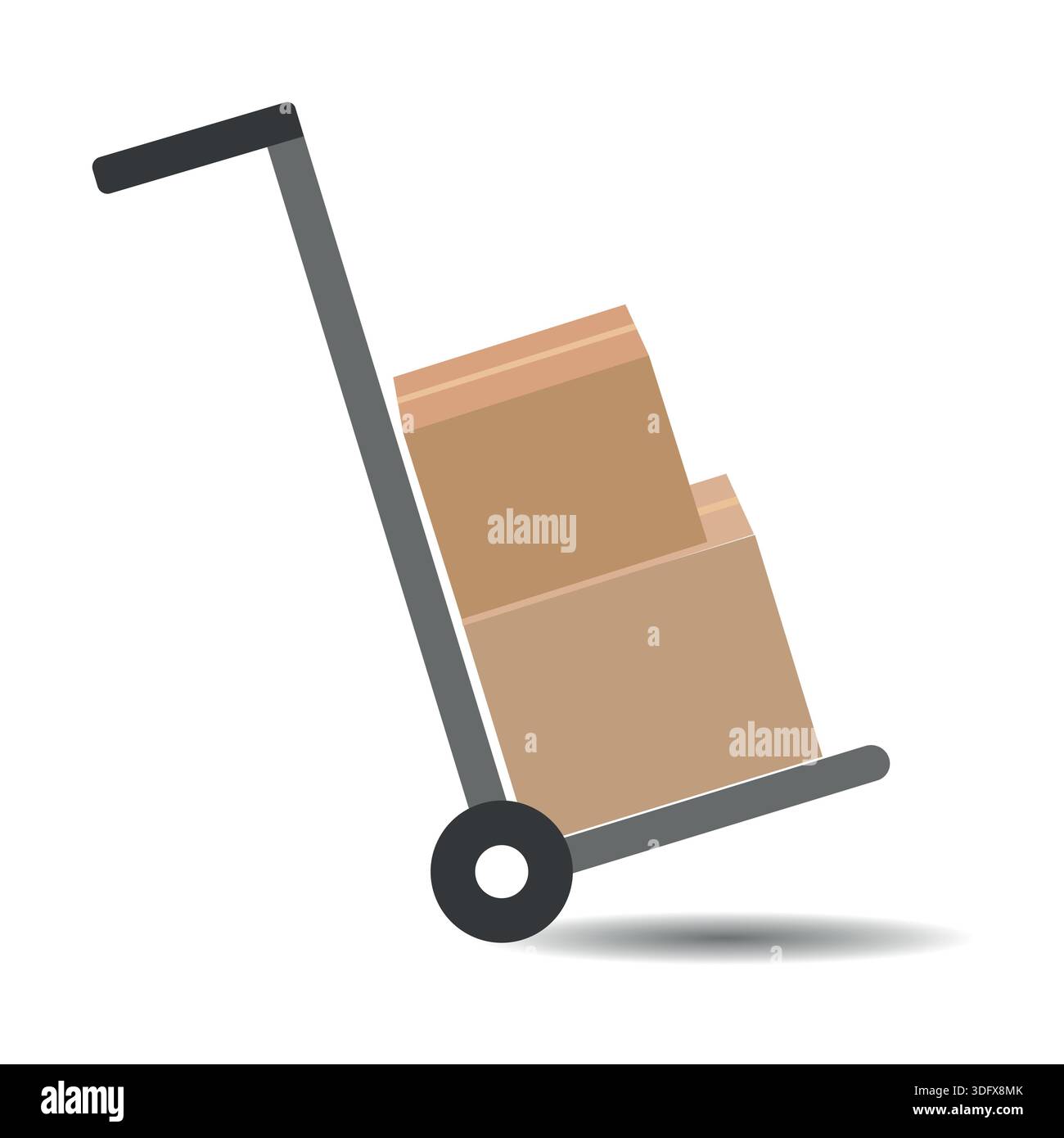 Transporting moving goods Stock Vector Images - Alamy
