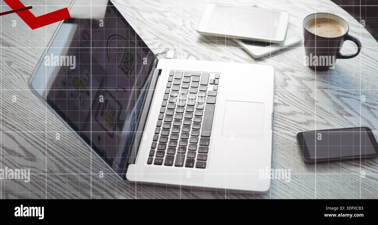 Displaying open silver laptop hi-res stock photography and images - Alamy