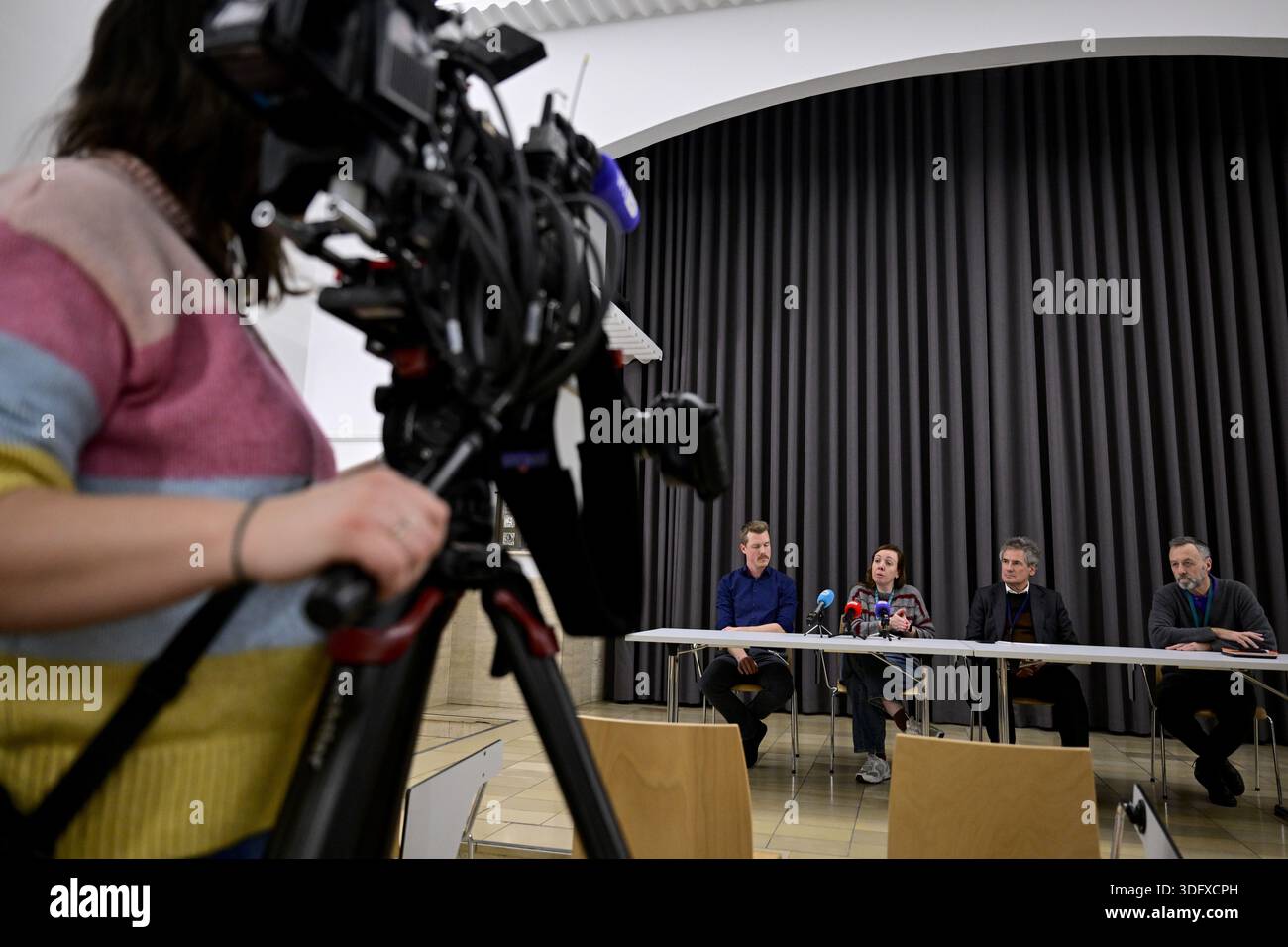 Wout Struyfs, IT AZ Monica, AZ Monica nursing director Dorien Diels, AZ ...