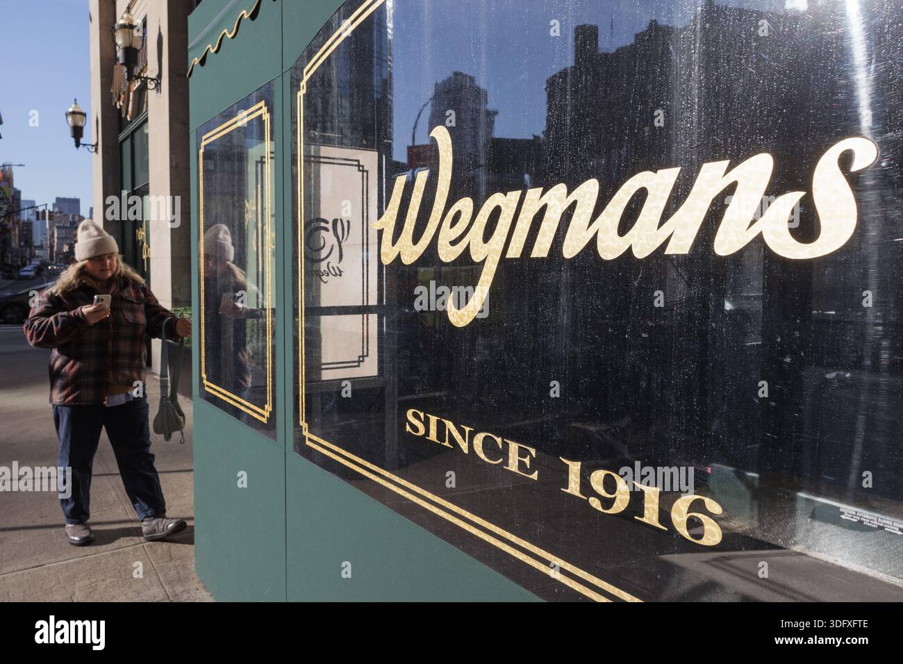 Exterior view of the Wegmans grocery store storefront at Astor Place in ...