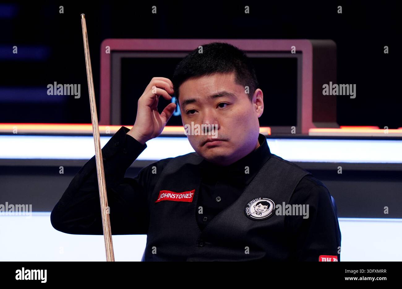 Ding Junhui during his match against Judd Trump on day four of the 2026 ...