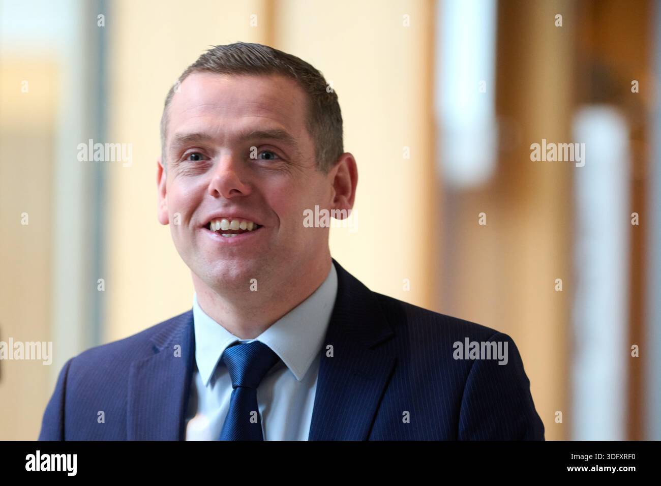 Edinburgh Scotland, UK 14 January 2026. Douglas Ross MSP at the ...