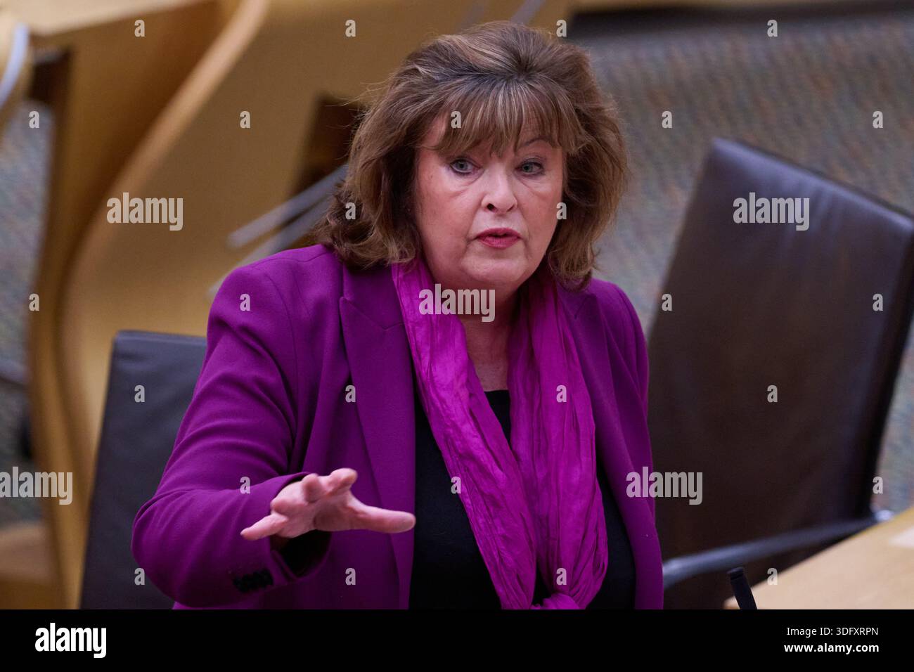 Edinburgh Scotland, UK 14 January 2026. Cabinet Secretary for Transport ...
