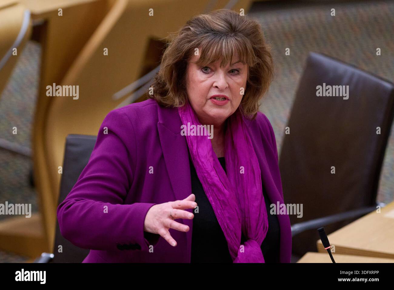 Edinburgh Scotland, UK 14 January 2026. Cabinet Secretary for Transport ...