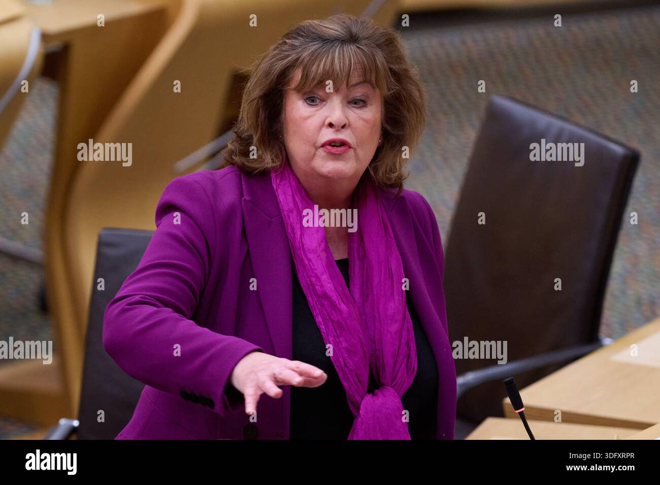 Edinburgh Scotland, UK 14 January 2026. Cabinet Secretary for Transport ...