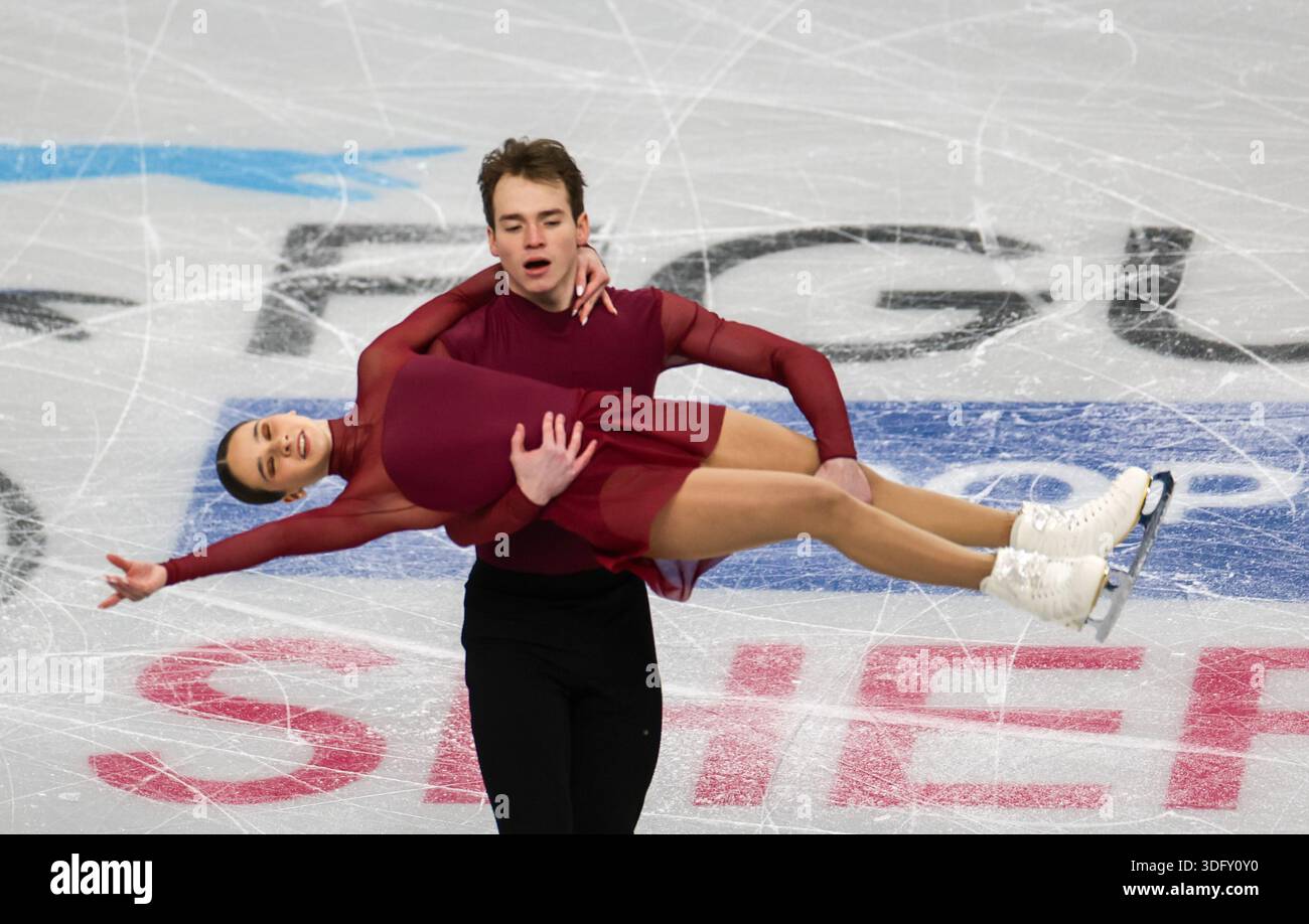 14th January 2026; Utilita Arena, Sheffield, Yorkshire, England; ISU ...