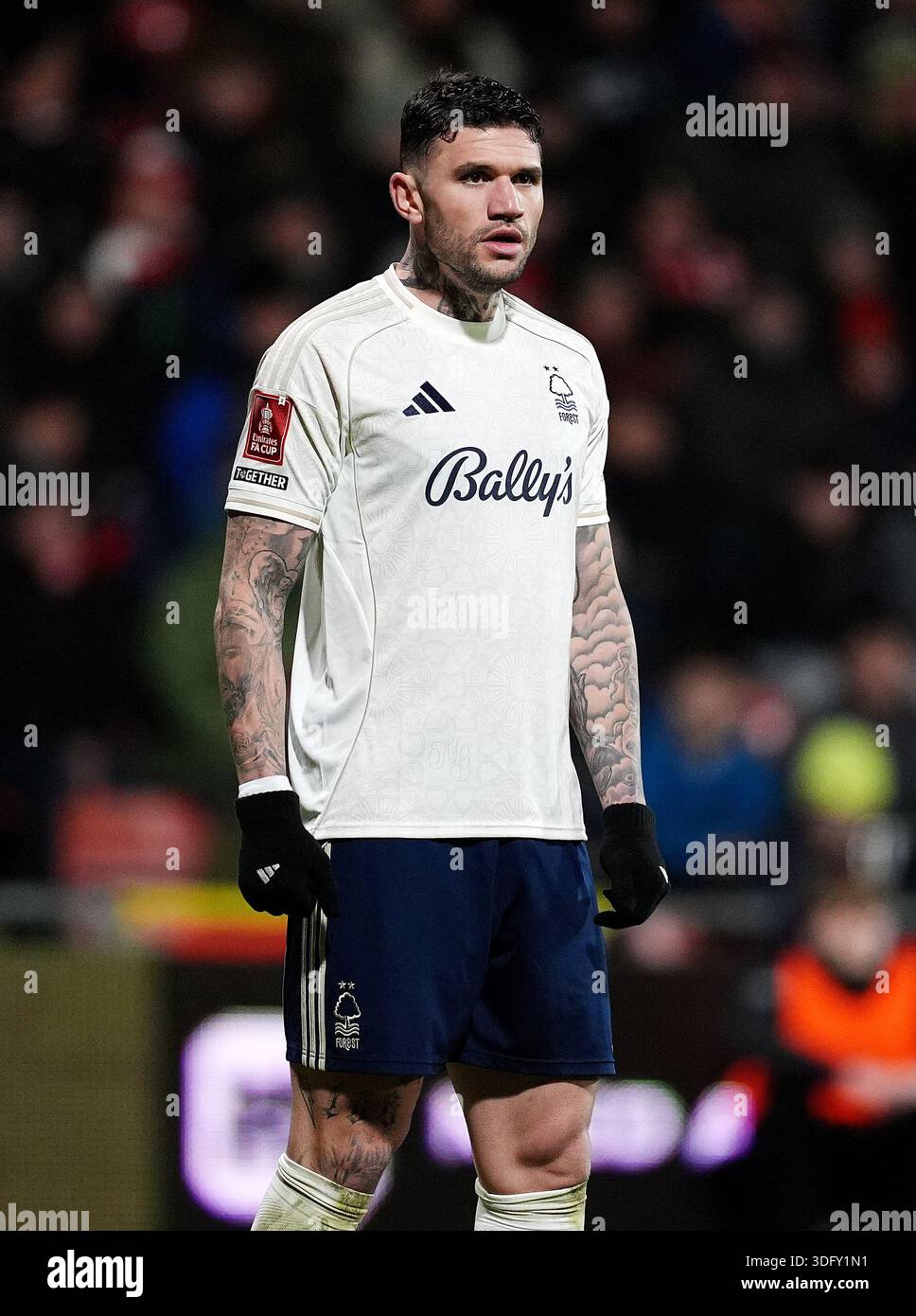 Nottingham Forest's Morato during the Emirates FA Cup third round match ...