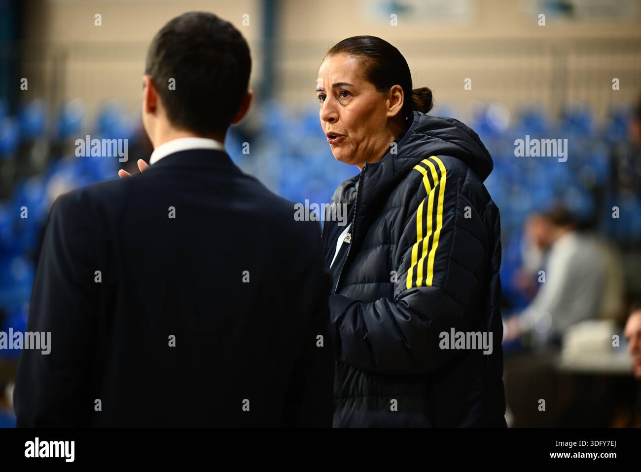 Arzu Ozyigit of Fenerbahce during the Women's Euroleague match between ...