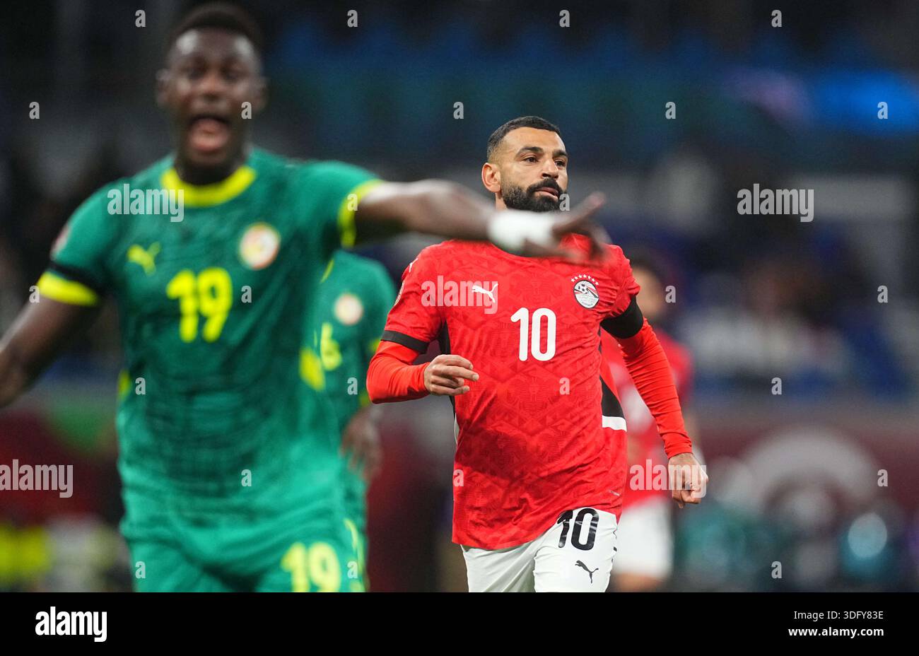 January 14 2026: Mohamed Salah Mahrous Ghaly of Egypt looks on during a ...