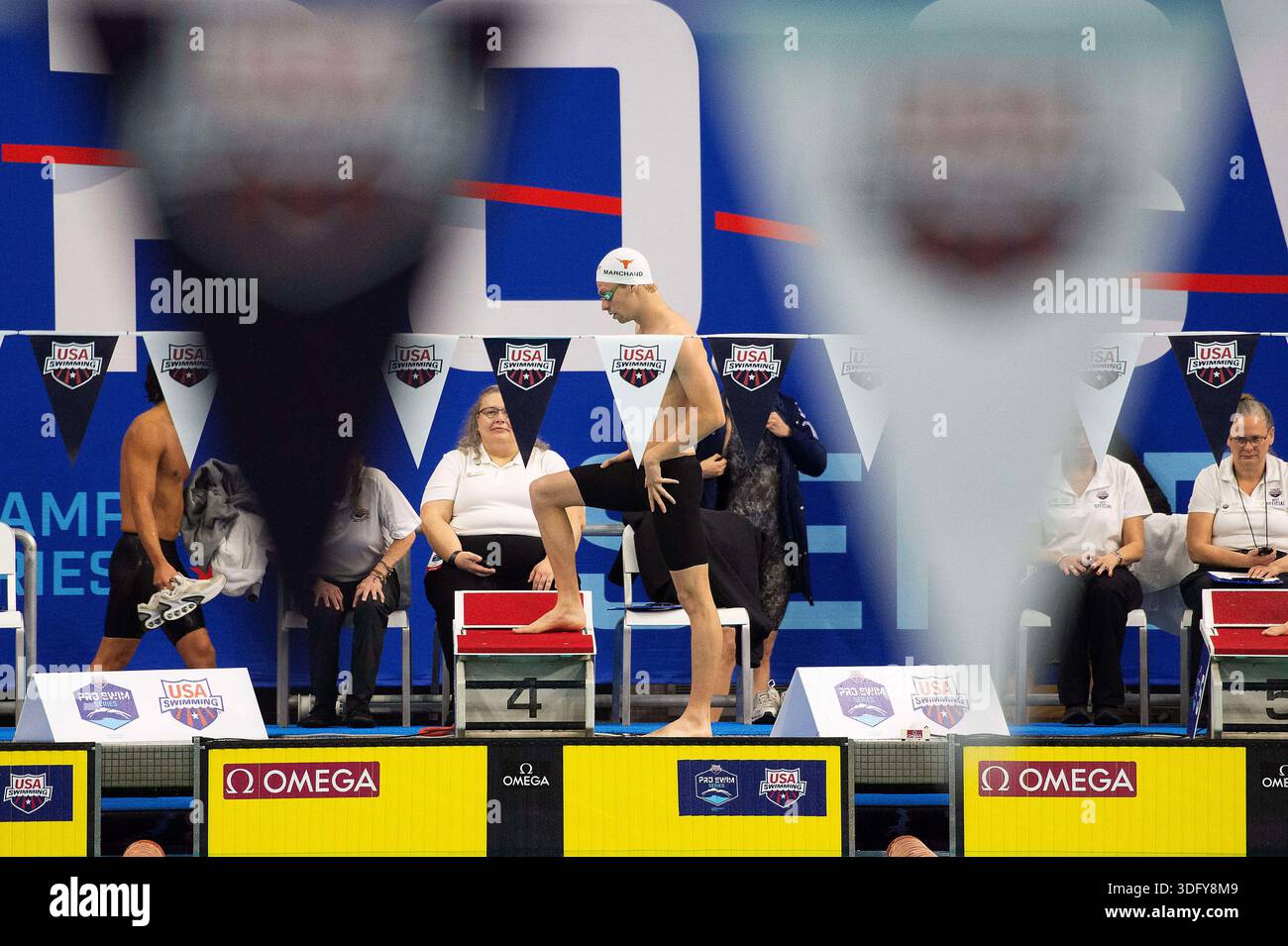 January 14, 2026: Leon Marchand competing in the menÃ s 200 LC Meter ...