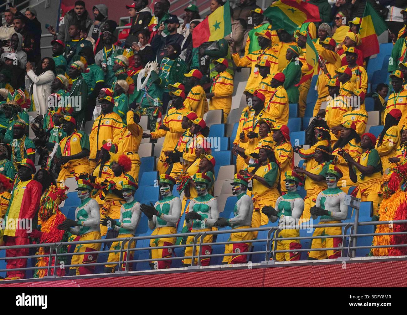 January 14 2026: Senegal fans looks on during a 2025 AFCON Africa Cup ...