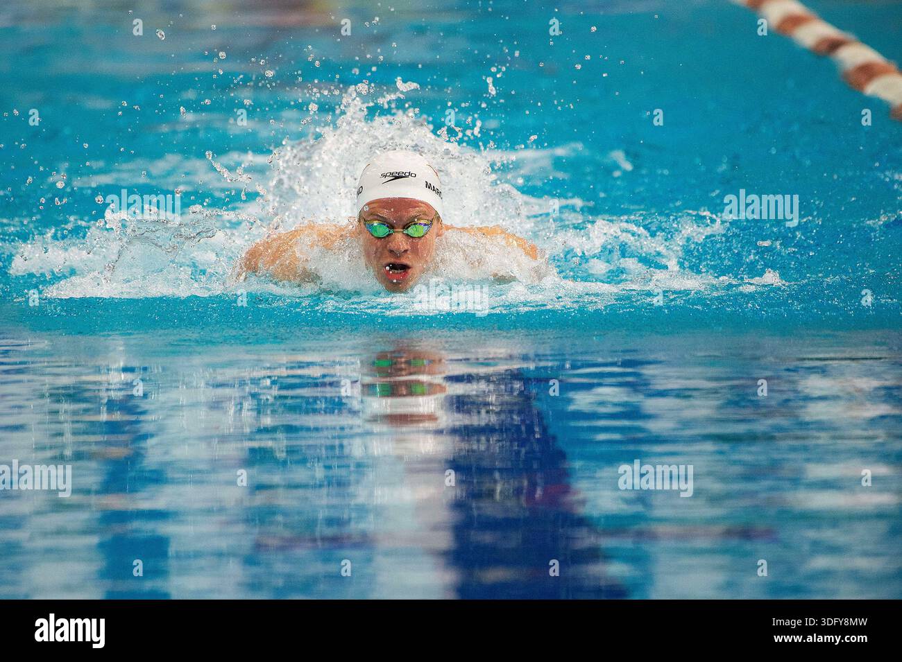 January 14, 2026: Leon Marchand competing in the menÃ s 200 LC Meter ...