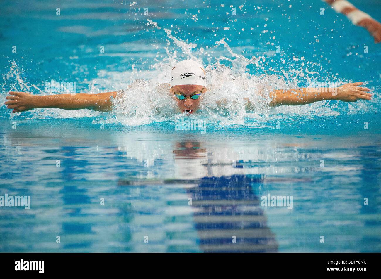 January 14, 2026: Leon Marchand competing in the menÃ s 200 LC Meter ...