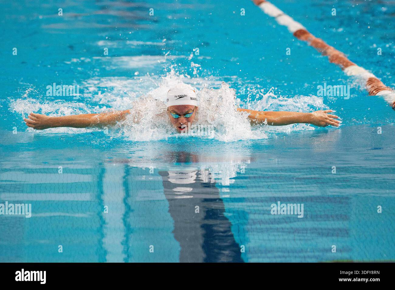 January 14, 2026: Leon Marchand competing in the menÃ s 200 LC Meter ...