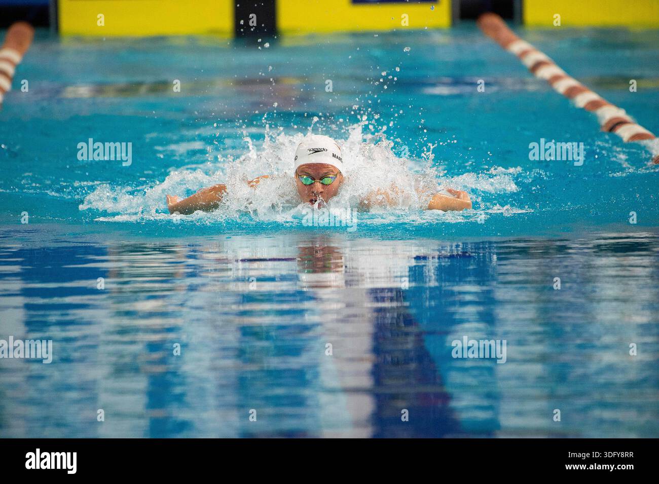 January 14, 2026: Leon Marchand competing in the menÕs 200 LC Meter ...