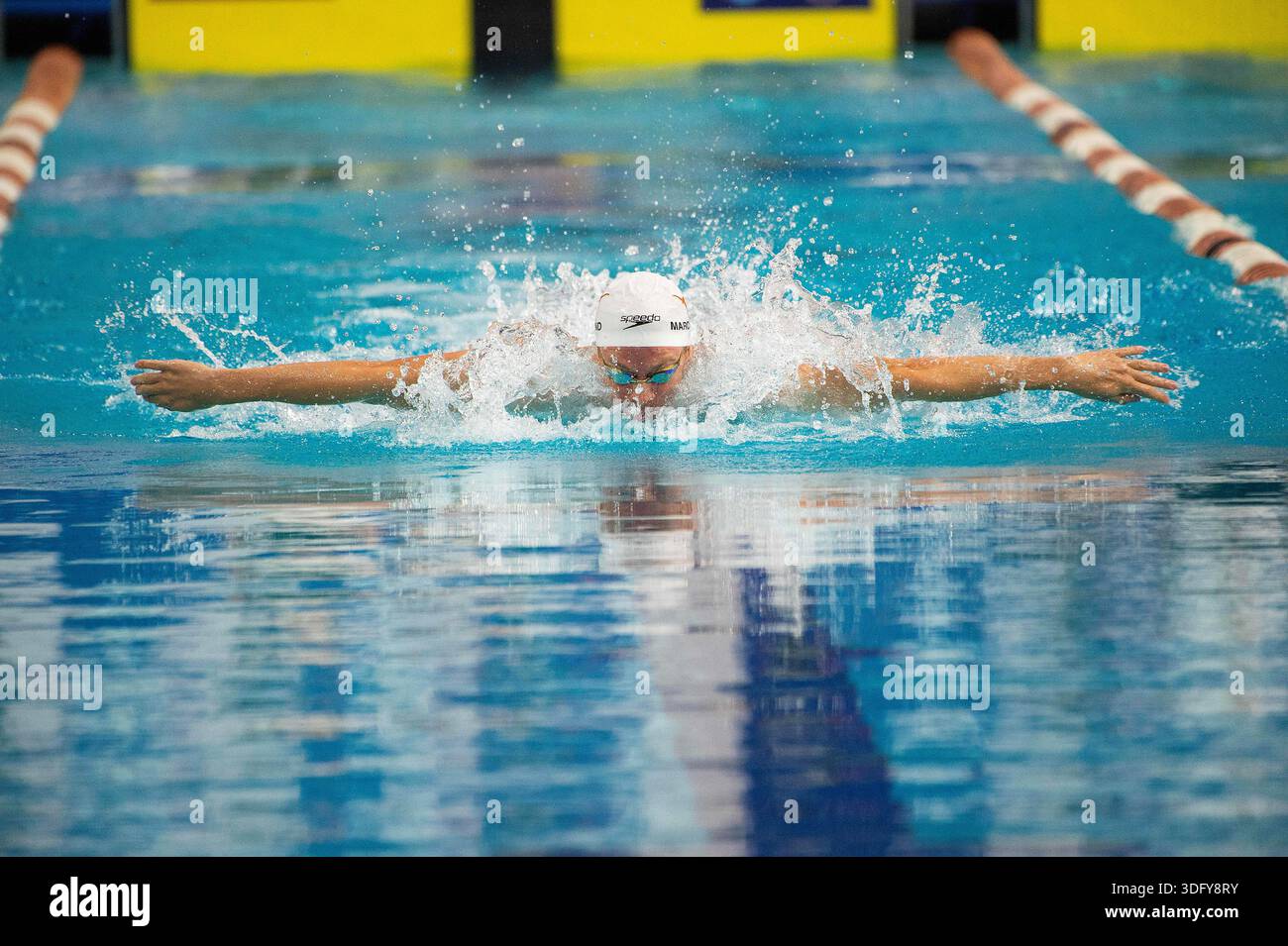 January 14, 2026: Leon Marchand competing in the menÕs 200 LC Meter ...