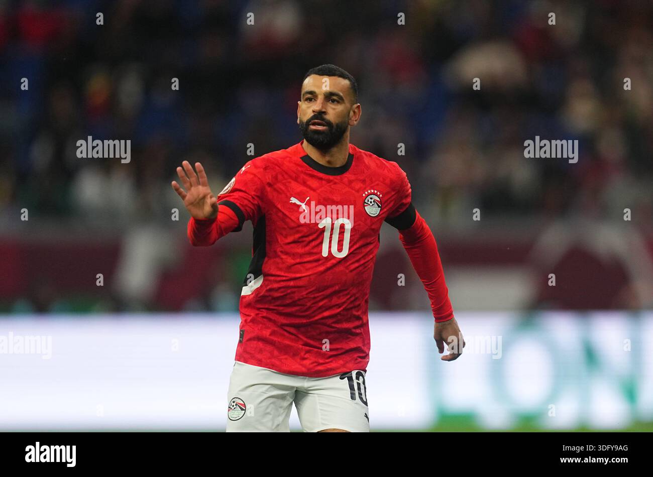 January 14 2026: Mohamed Salah Mahrous Ghaly of Egypt looks on during a ...