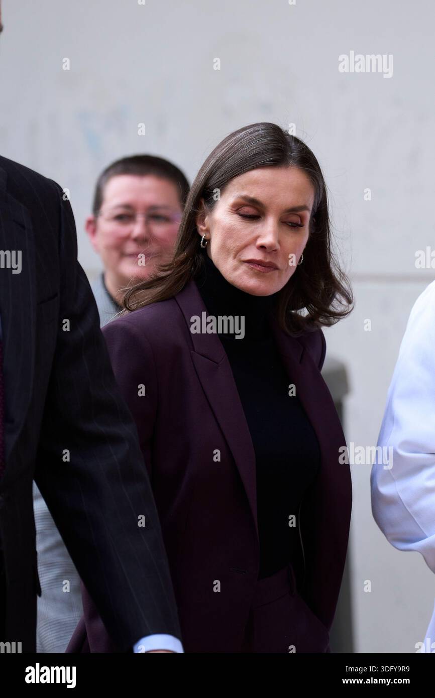 Queen Letizia of Spain visits to the project 'Save the Photos UPV ...