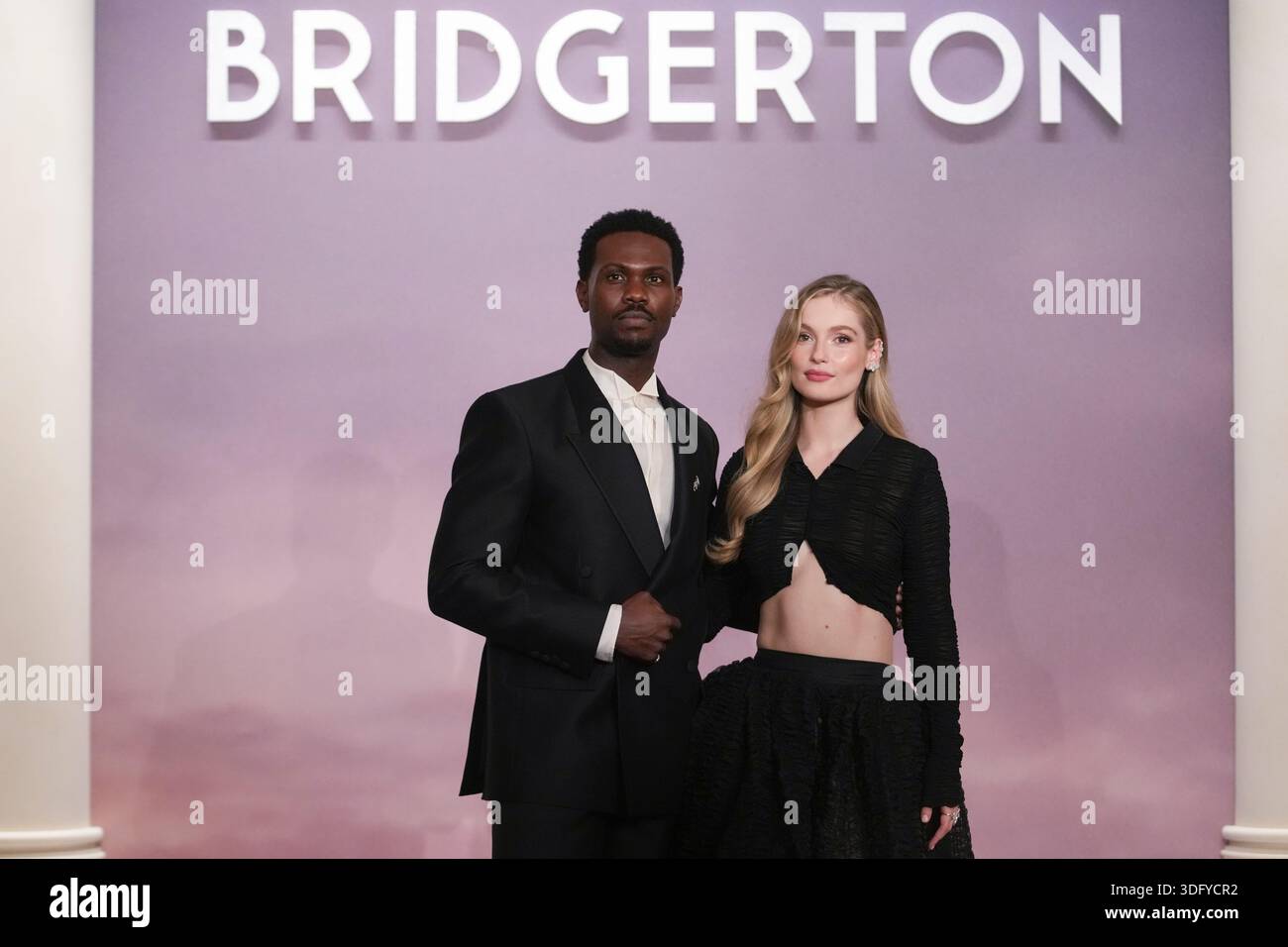 Victor Alli and Hannah Dodd arrive for the World premiere of ...