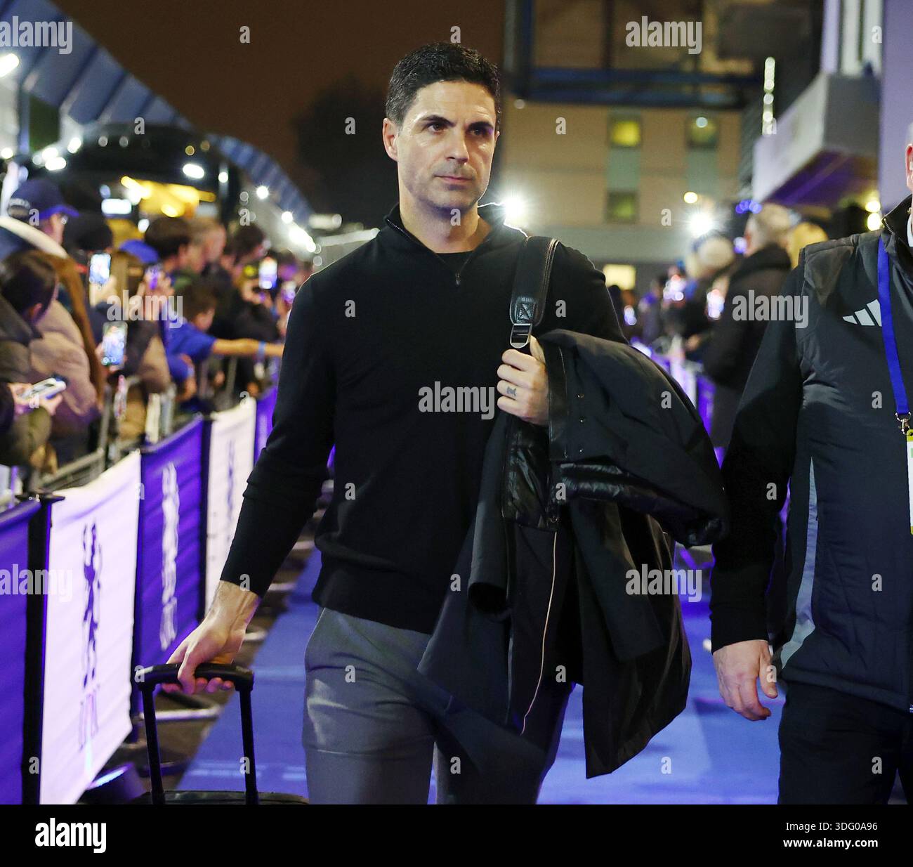 London, England, 14th January 2026. Mikel Arteta manager of Arsenal ...
