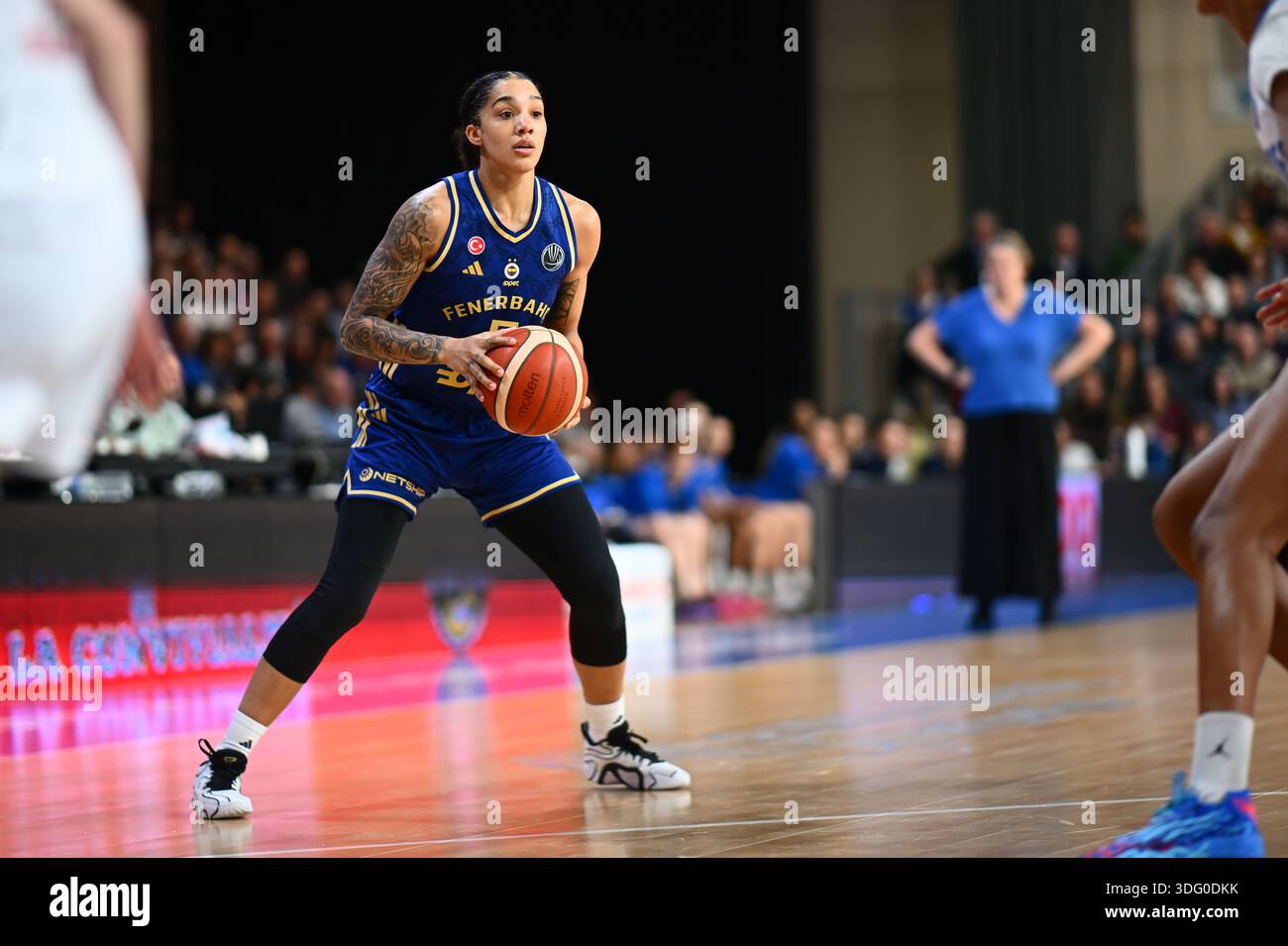 Gabby Williams of Fenerbahce during the Women's Euroleague match ...