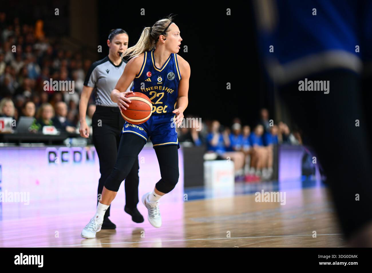 Julie Allemand of Fenerbahce during the Women's Euroleague match ...