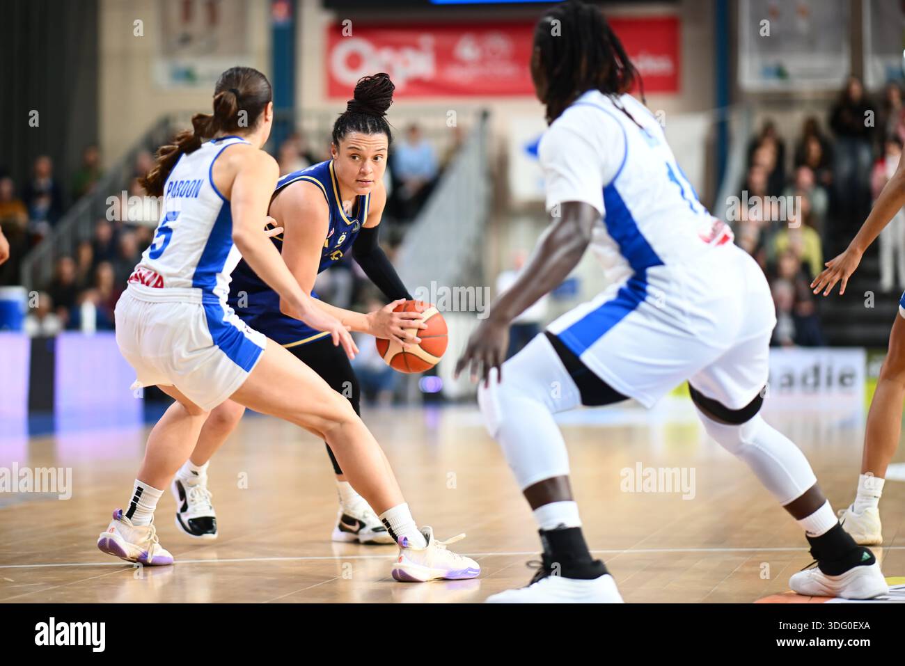 Kayla McBride of Fenerbahce during the Women's Euroleague match between ...