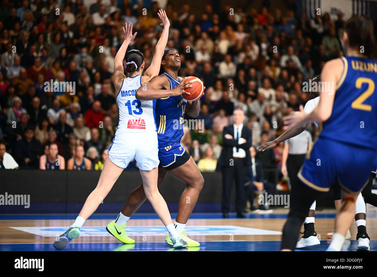 Tilbe Sanyurek of Fenerbahce during the Women's Euroleague match ...