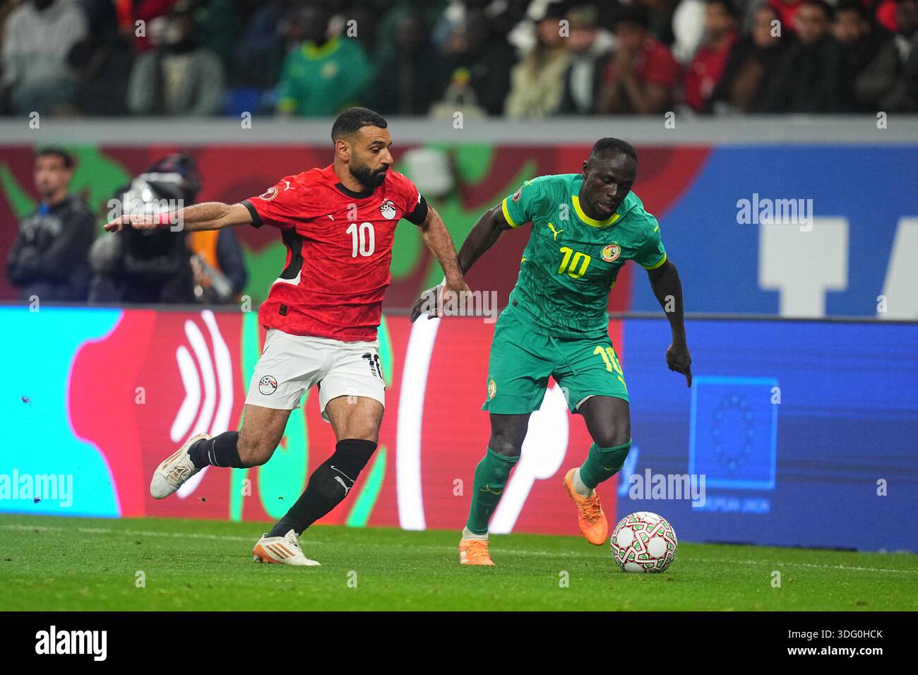 January 14 2026: Sadio Mane of Senegal and Mohamed Salah Mahrous Ghaly ...