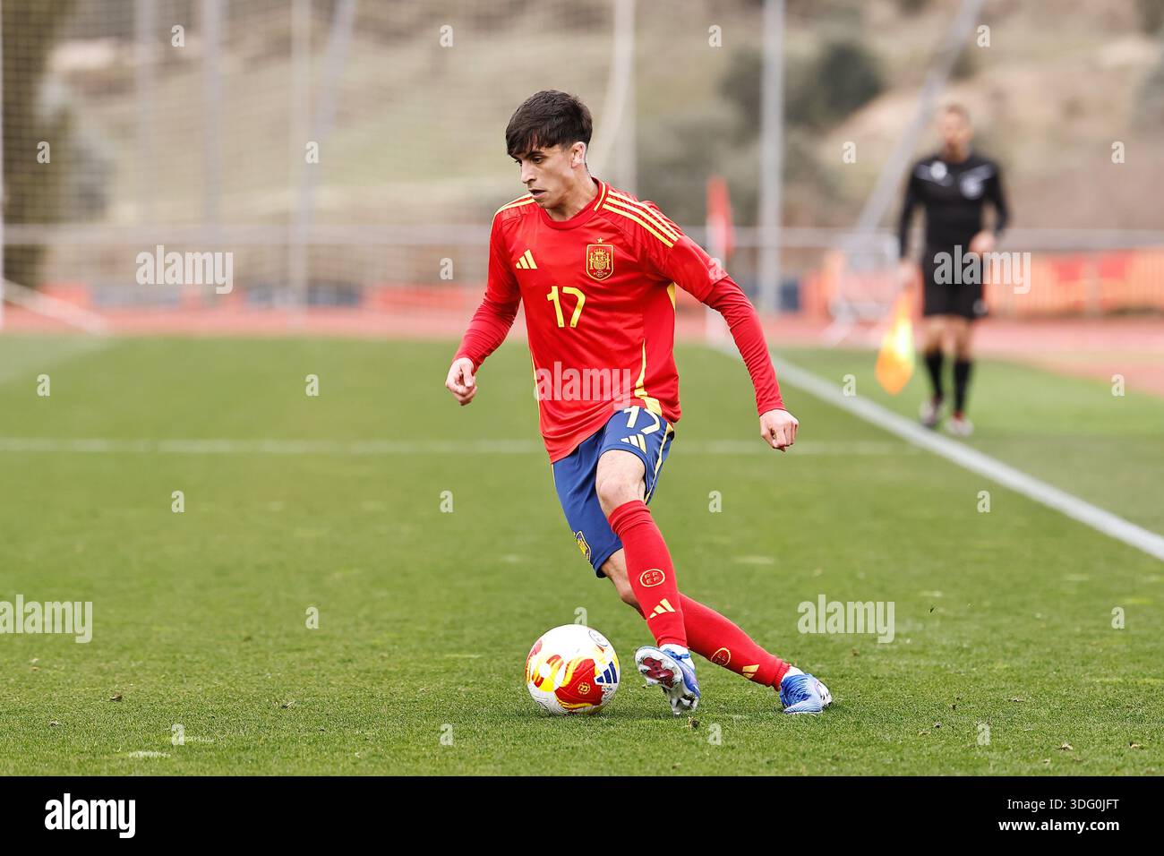 Adrian Perez (ESP), JANUARY 14, 2026 - Football / Soccer : Under 18 ...