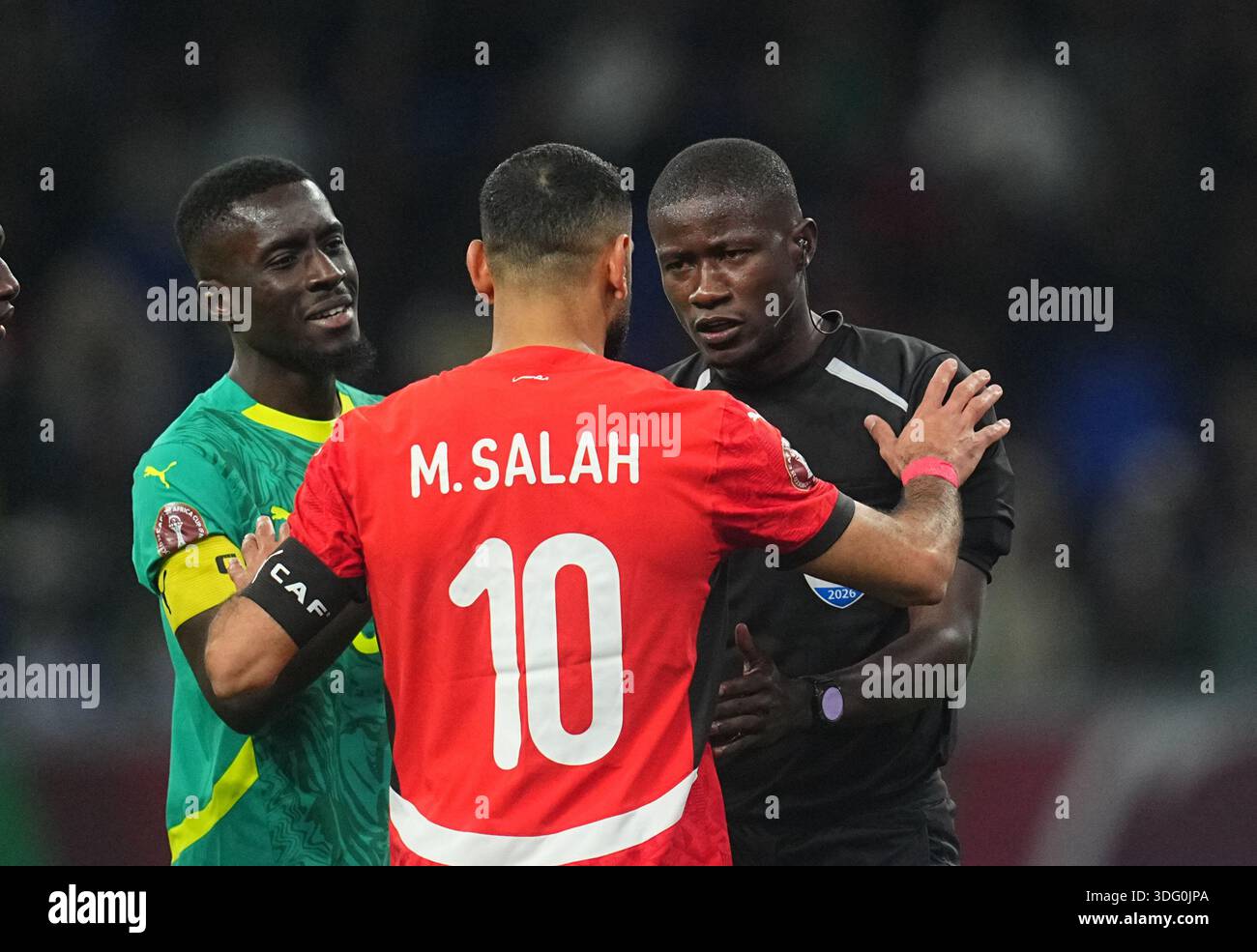 January 14 2026: Pierre Atcho and Mohamed Salah Mahrous Ghaly of Egypt ...