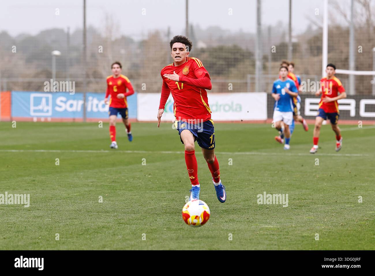 Adrian Perez (ESP), JANUARY 14, 2026 - Football / Soccer : Under 18 ...