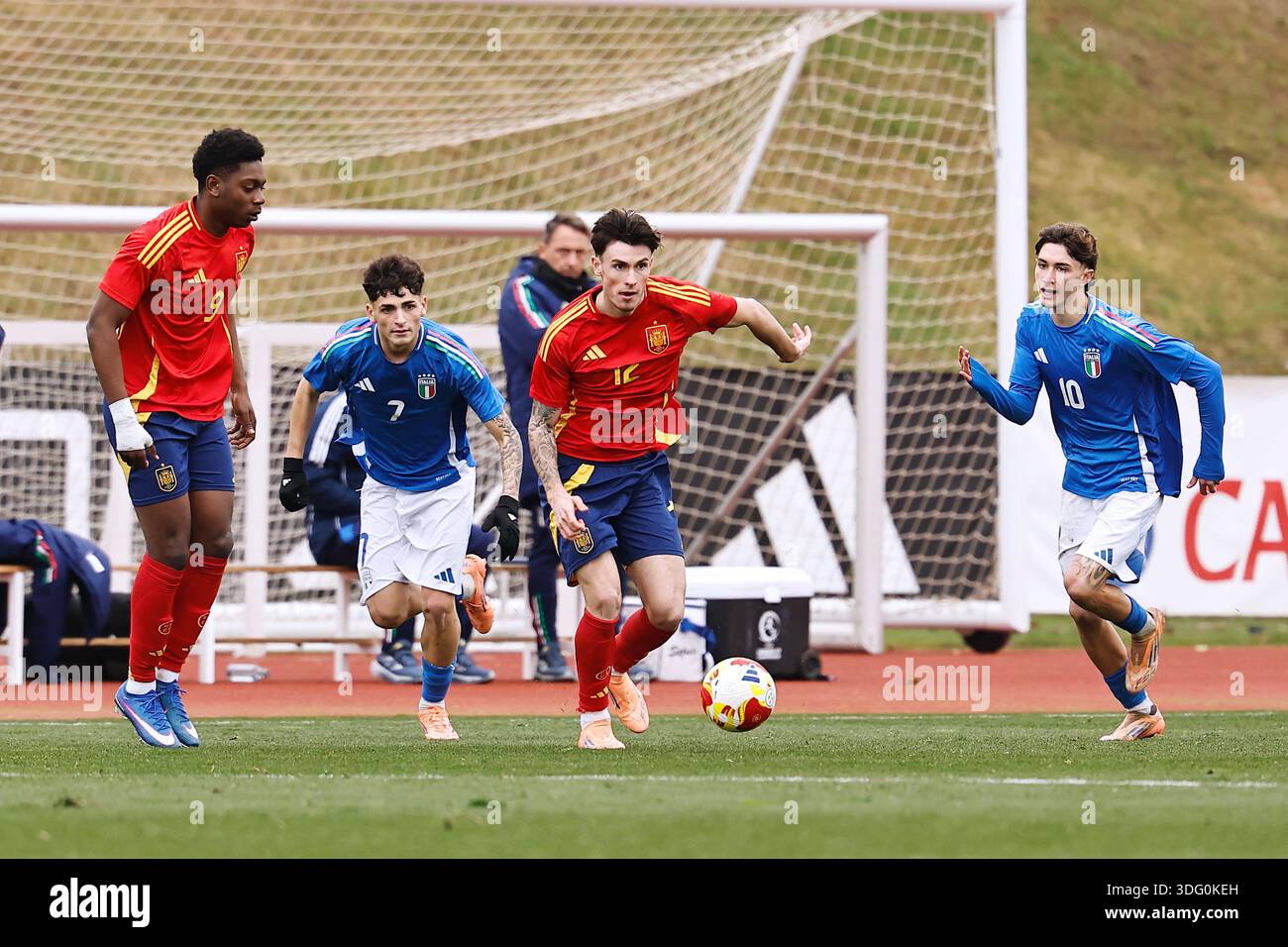 (L-R) Andrea Luongo (ITA), Cristian Grant (ESP), Valerio Maccaroni (ITA ...