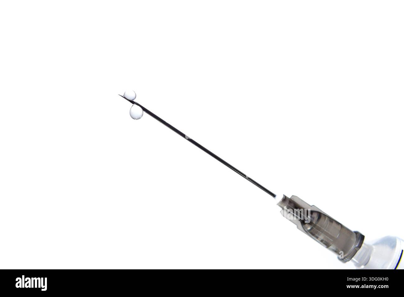 Intravenous drug injection needle hi-res stock photography and images ...