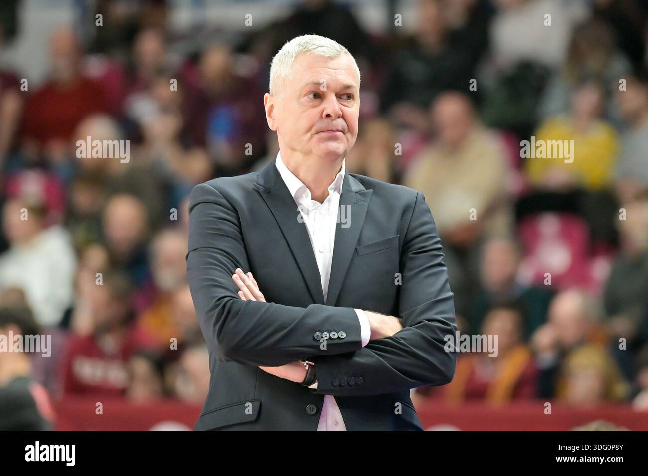 Slask Wroclan's Head Coach Ainars Bagatskis during Umana Reyer Venezia ...