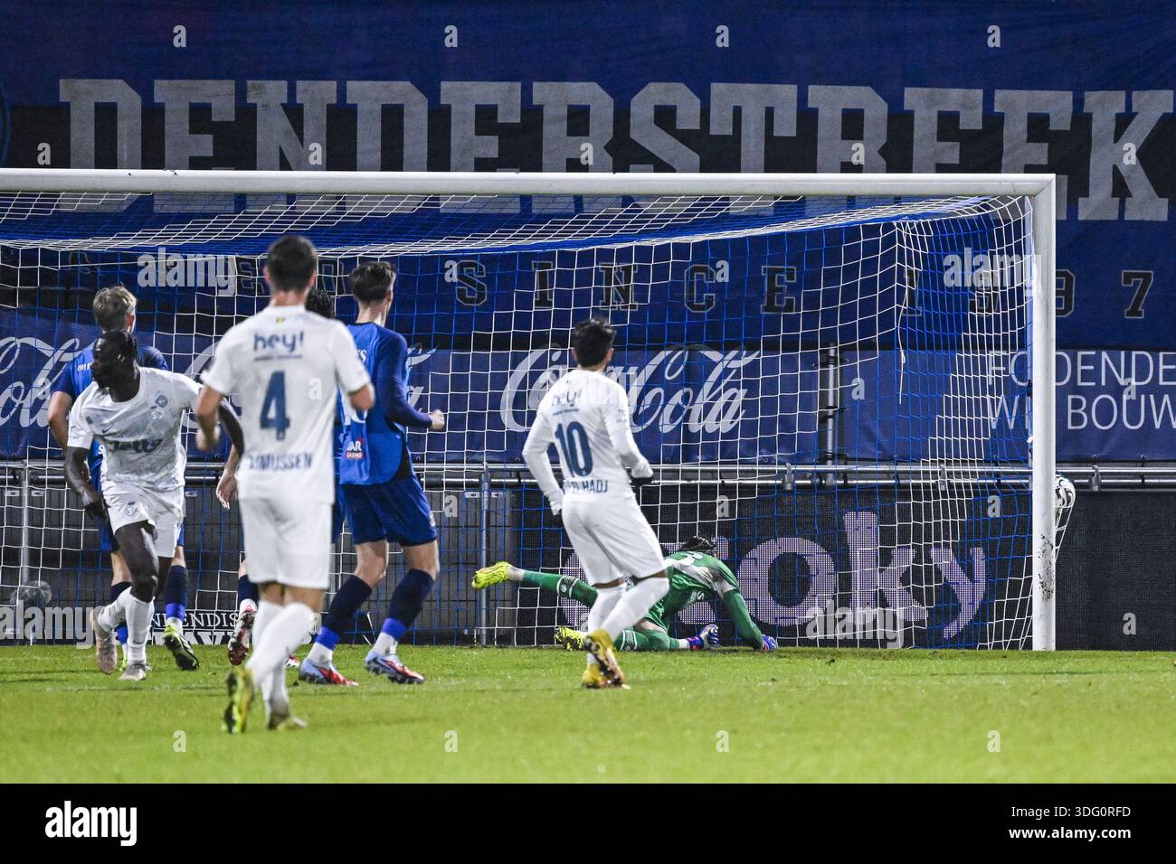 Union's Promise David scores a goal during a soccer game between FCV ...