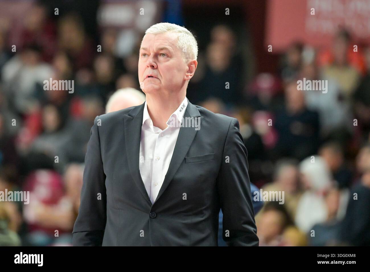 Slask Wroclan's Head Coach Ainars Bagatskis during Umana Reyer Venezia ...