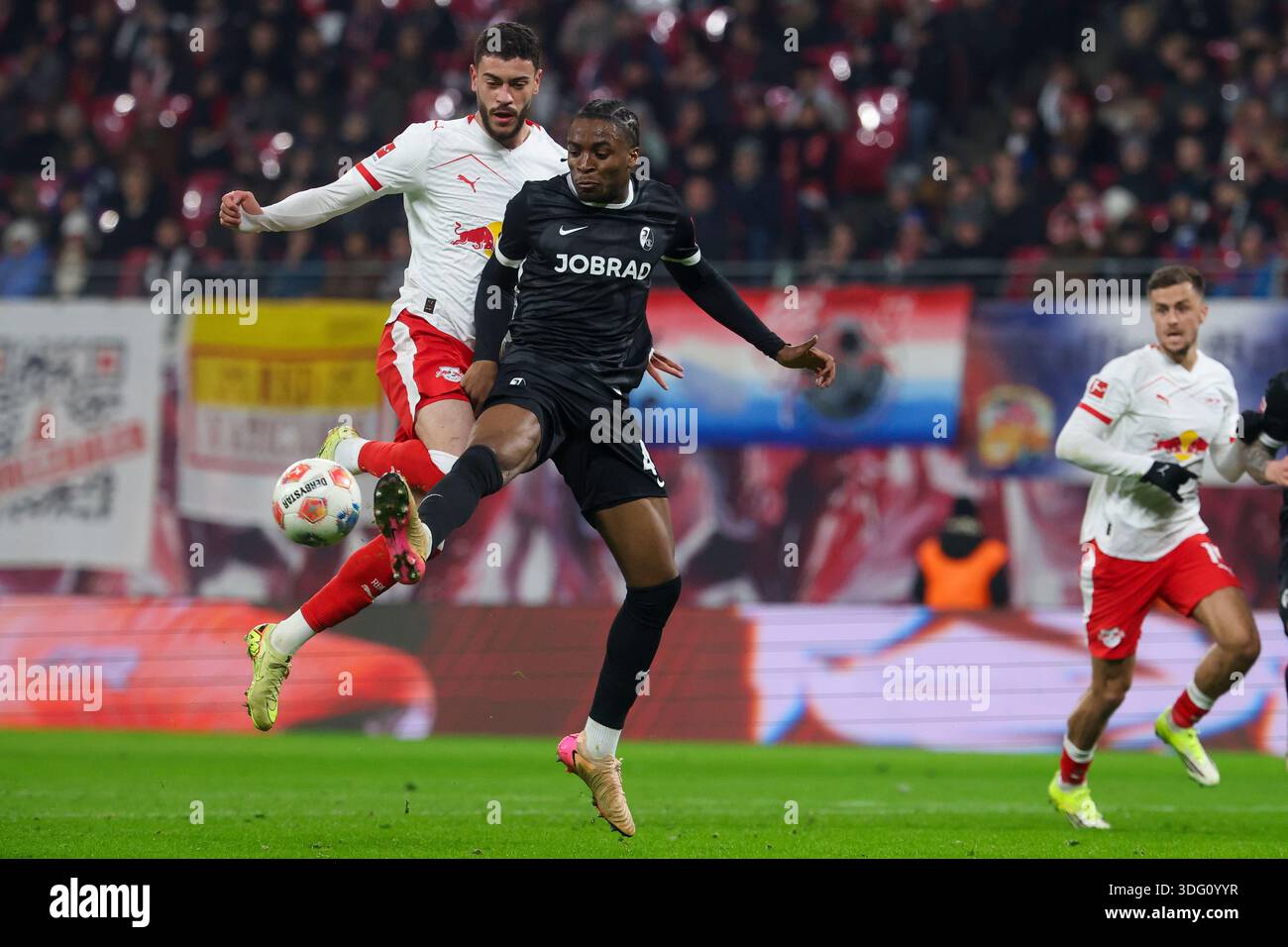 Leipzig, Germany. 14th Jan, 2026. Soccer: Bundesliga, RB Leipzig - SC ...