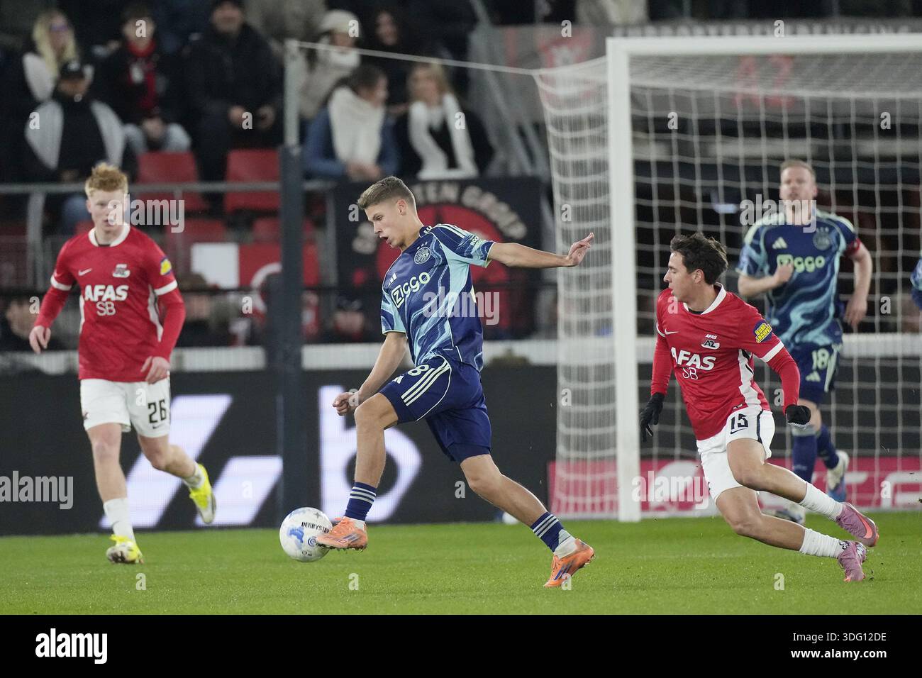 ALKMAAR , 14-01-2026 , AFAS stadium , season 2025 / 2026 , Dutch KNVB ...