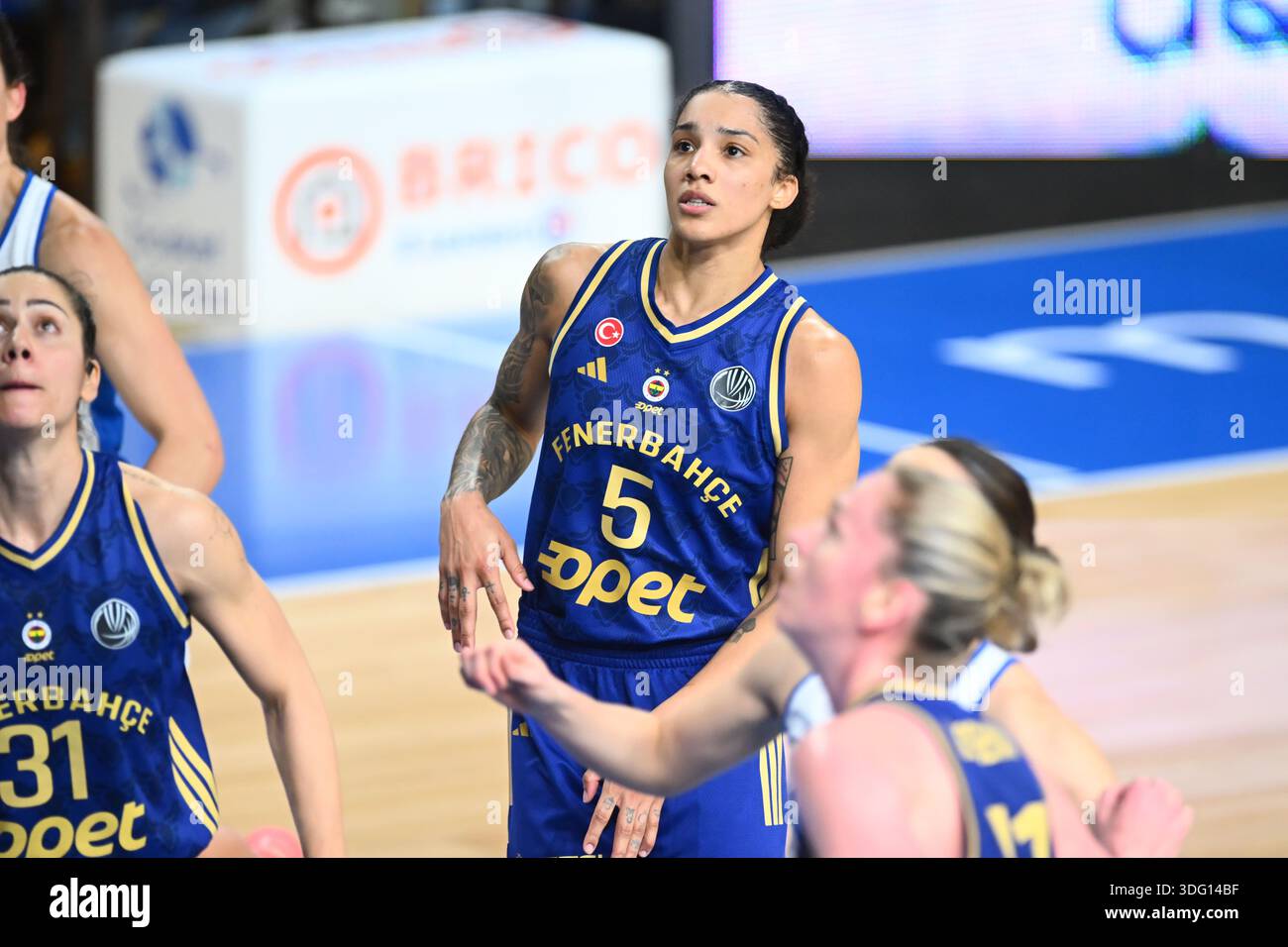Gabby Williams of Fenerbahce during the Women's Euroleague match ...